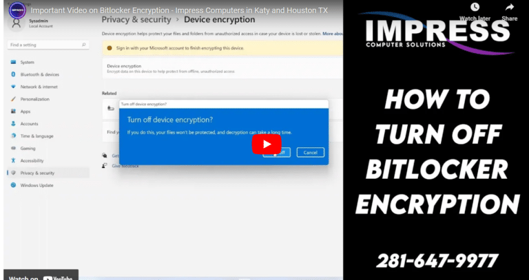 How to check your computer if Bitlocker Encryption is Enabled - Impress ...